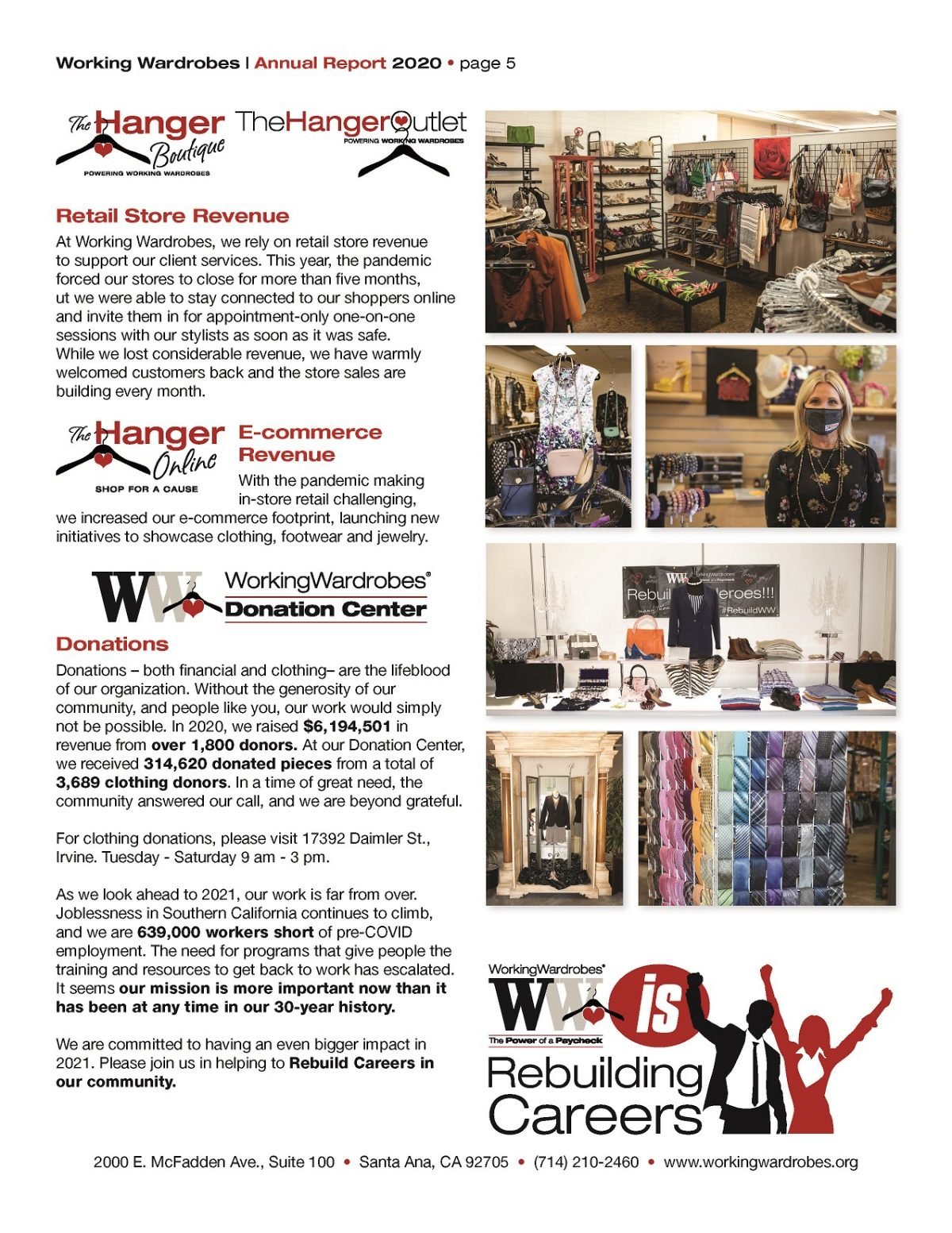 Working Wardrobes Annual Report - Working Wardrobes