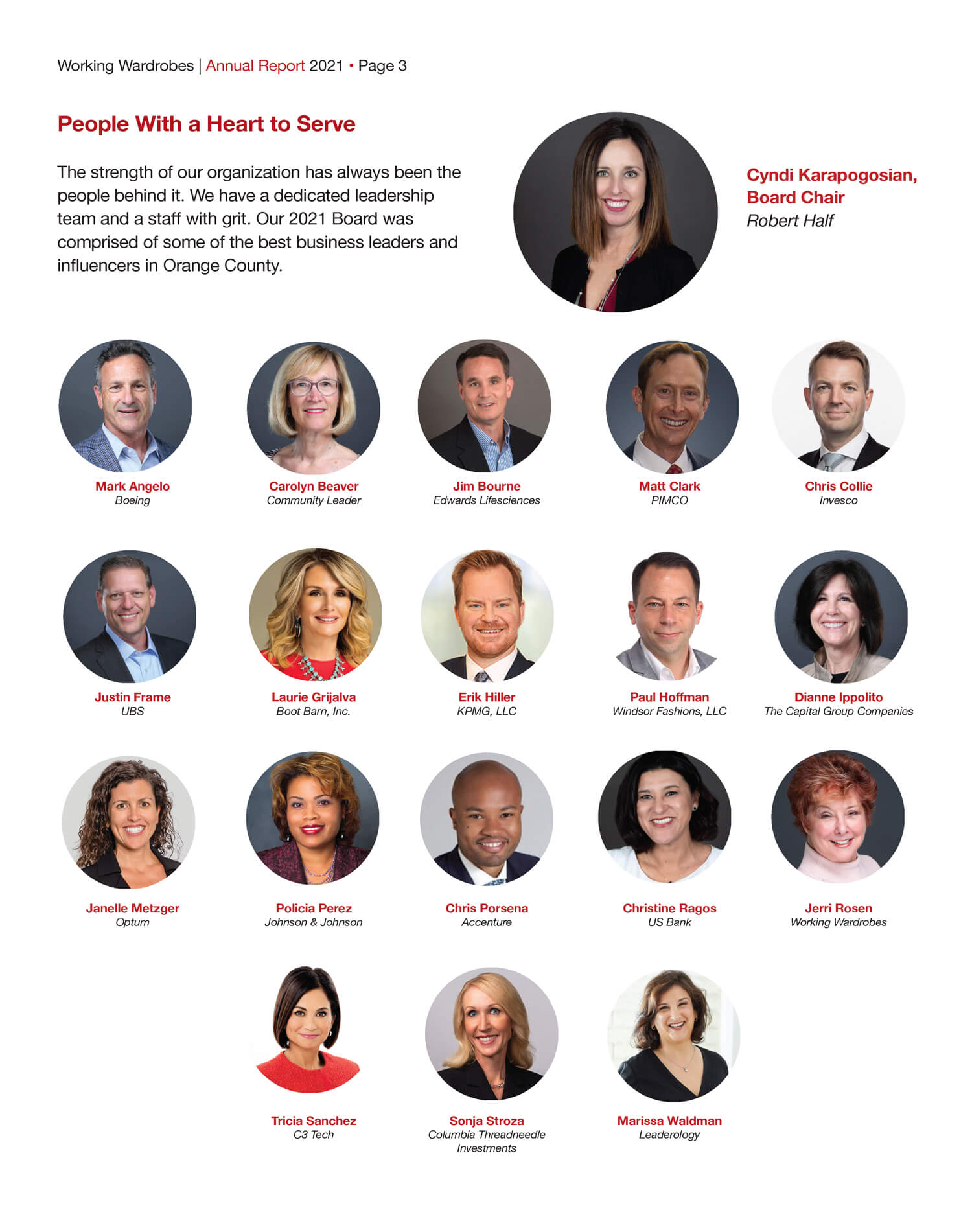 Working Wardrobes Annual Report 2021 - Working Wardrobes